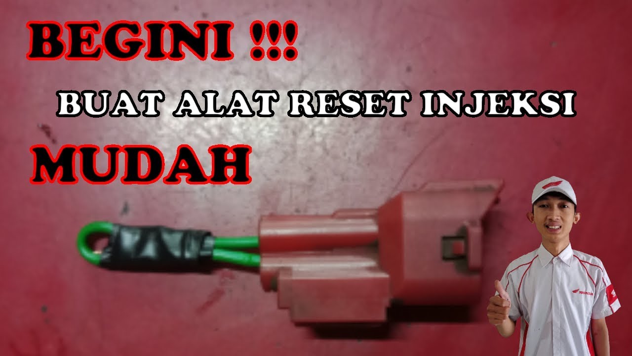 Cara Membuat Alat Reset Injeksi Motor Honda - YouTube