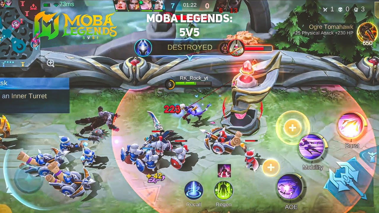 Moba Legends: 5v5 first game play #video #viral #Techno Gamerz - YouTube