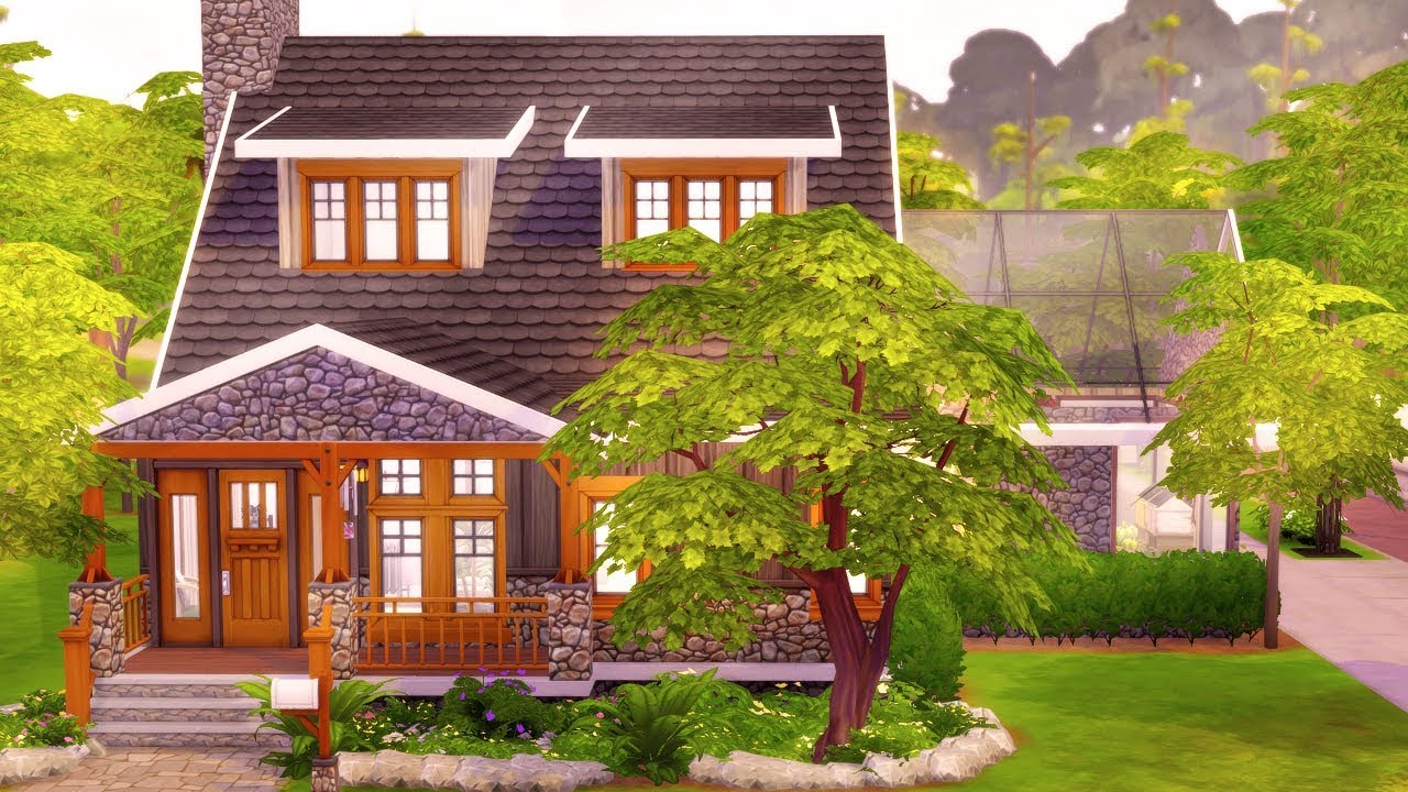 SEASONS LP HOUSE // The Sims 4: Speed Build - YouTube