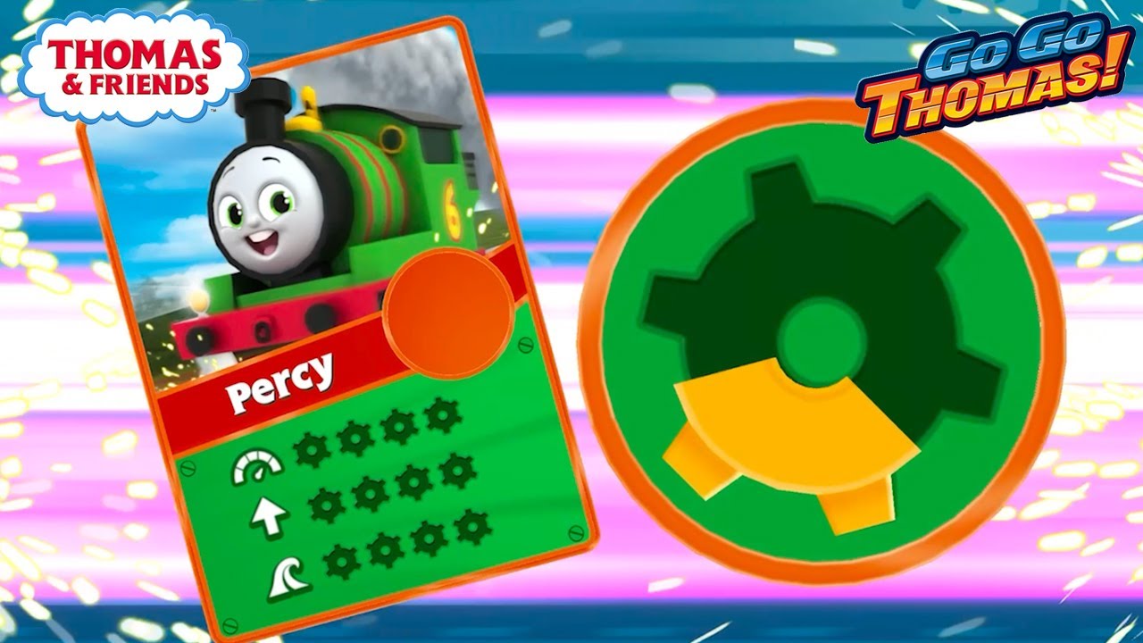 🌟🚂 Thomas & Friends Go Go Thomas: 🟢 PERCY gets a new Golden Gear Action ...