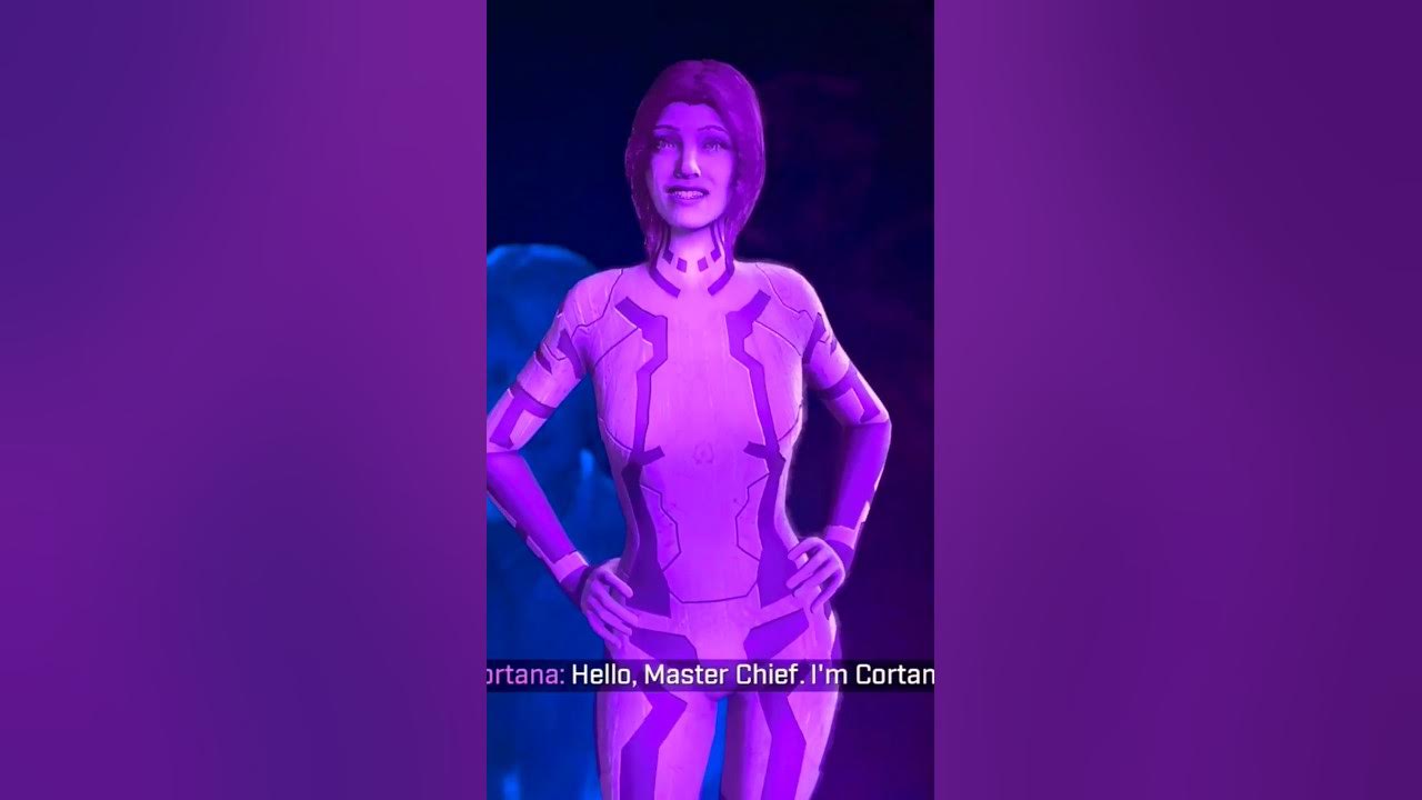 Master Chief meet Cortana #shorts #halo #haloinfinite #haloclips #gamingshorts # ...