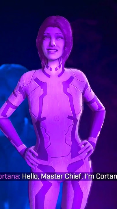 Master Chief meet Cortana #shorts #halo #haloinfinite #haloclips #gamingshorts # ...