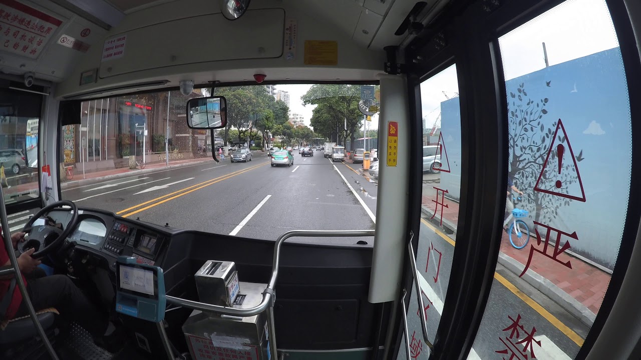 [GBRT]廣州快速公交B8路(往棠下小區)行車片段 Guangzhou BRT route B8(to Tangxia Community ...