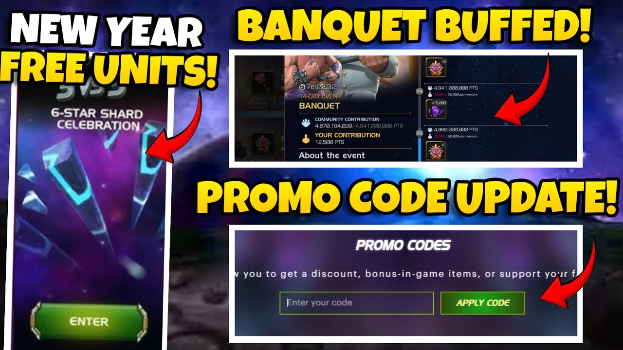 PROMO CODE UPDATE! 🎁 Celebration Arena = MORE FREE UNITS + EXTRA ...