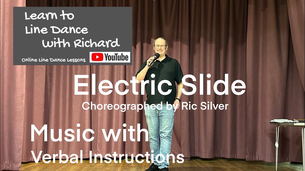 ABSOLUTE BEGINNER LINE DANCE LESSON 3 (RE-RECORDED) - Electric Slide ...