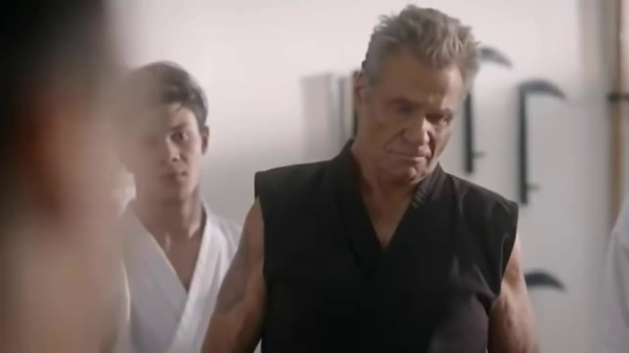 Hawk beats up Brucks badly (Cobra Kai ep 6 Season 3) - YouTube