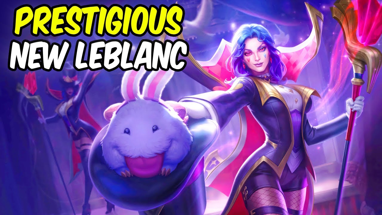 PRESTIGIOUS LEBLANC MID FULL AP GAMEPLAY | LEBLANC ASU REWORK VISUAL ...