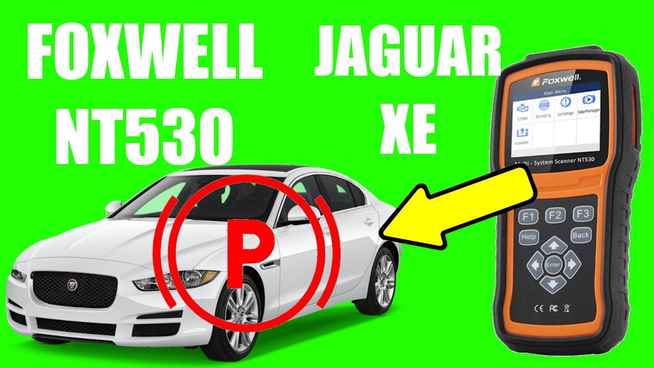 Enable Jaguar EPB service mode - Foxwell NT530 Electronic Park Brake ...