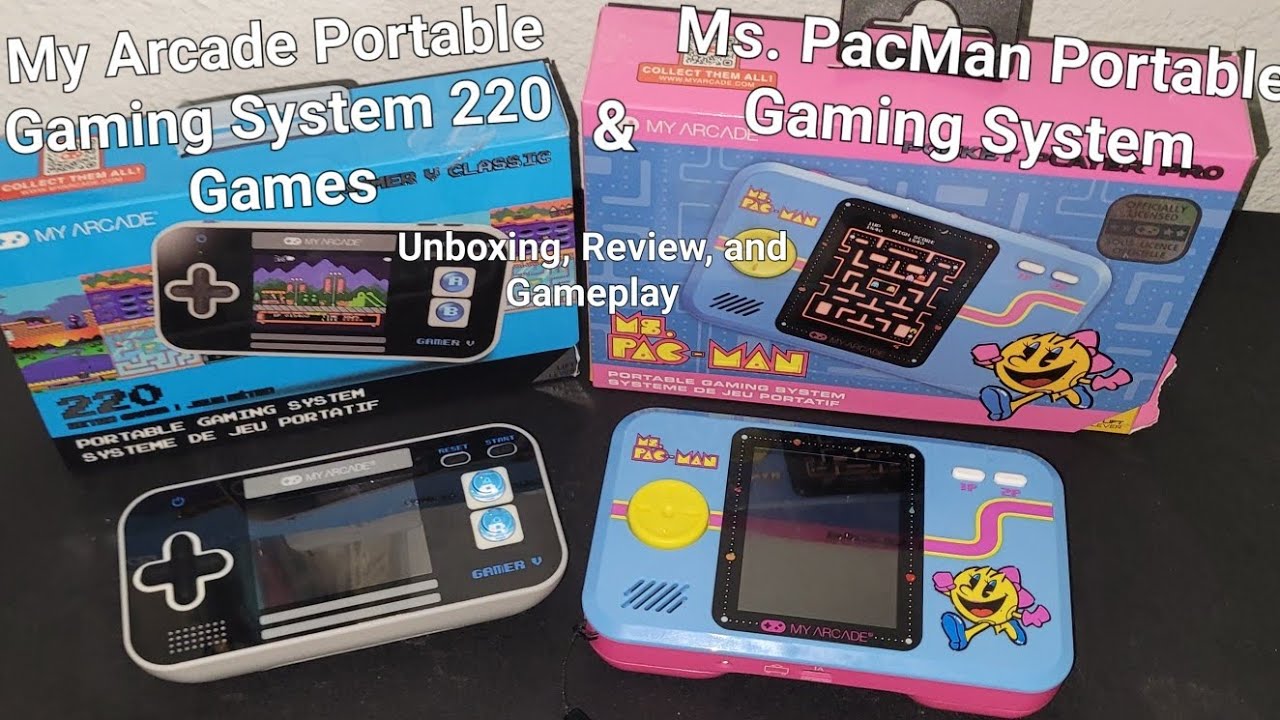 My Arcade Portable Gaming Systems from Walgreens- Unboxing, Review, and ...