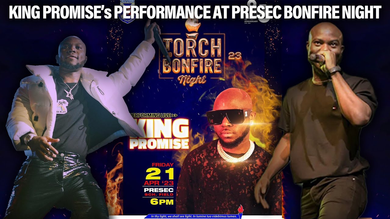 King Promise Performs At The Presec )Dade3 Bonfire Night - YouTube