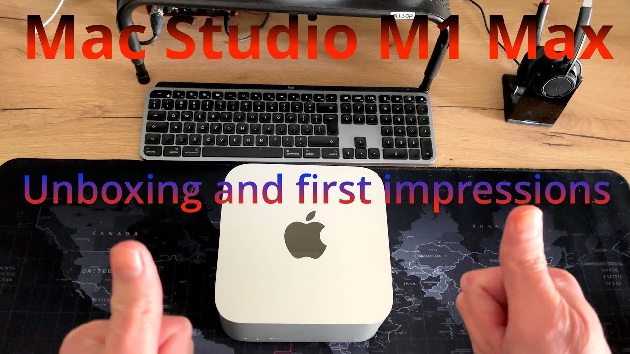 Our UNBOXING & FIRST IMPRESSIONS of the Mac Studio M1 Max - YouTube