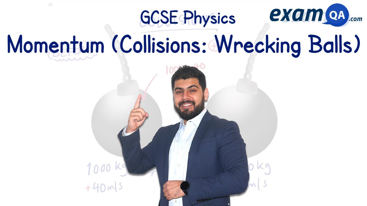 Momentum (Collisions: Wrecking Balls) | GCSE Physics - YouTube