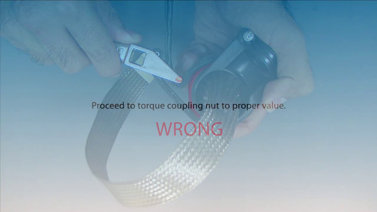 Composite Backshell Assembly Procedure - Glenair - YouTube