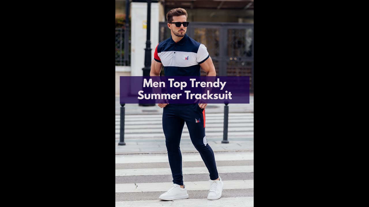 Men's Summer Tracksuit Collection | Men Trendy Outfit For Gym - YouTube