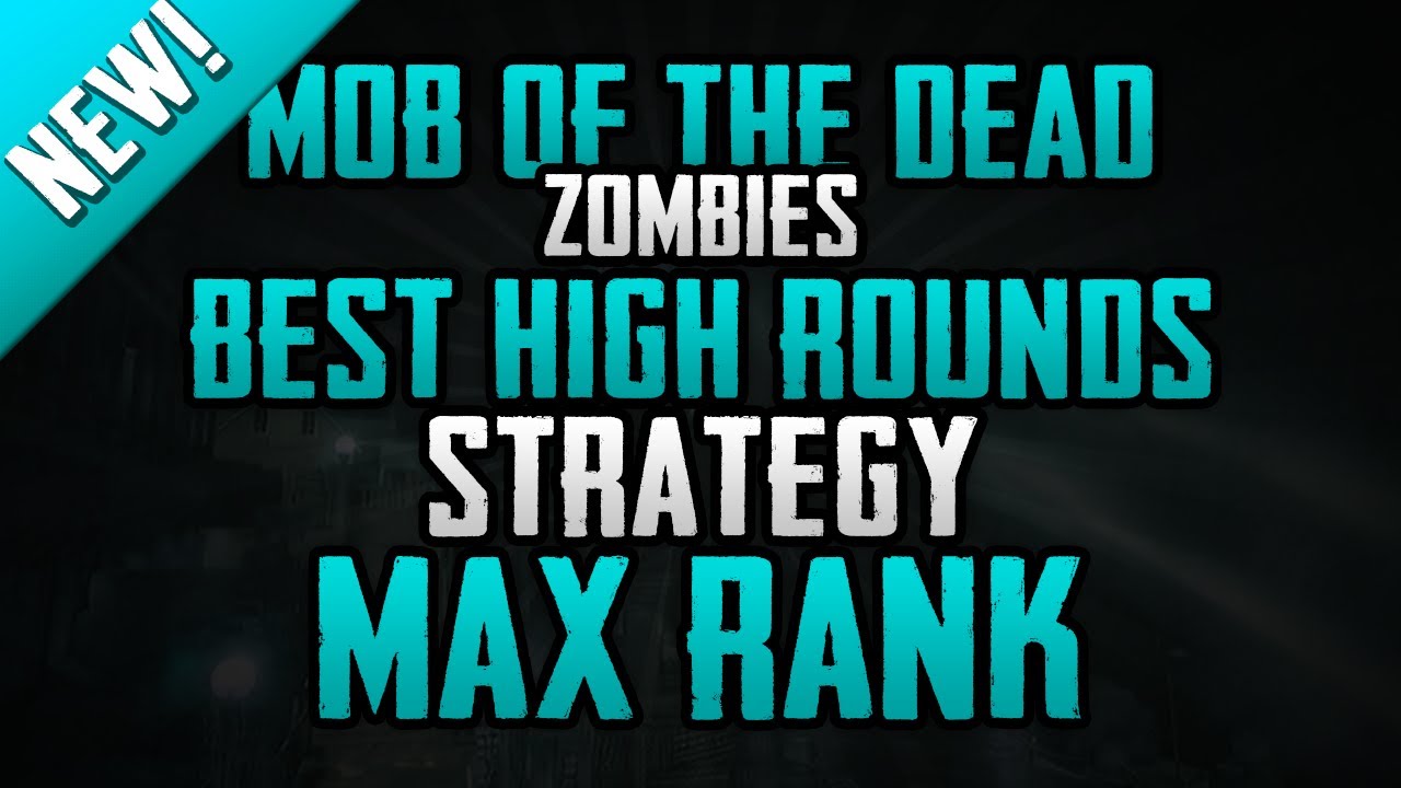 Black Ops 2 Zombies Mob of the Dead High Round Strategy - BO2 BEST Rape ...