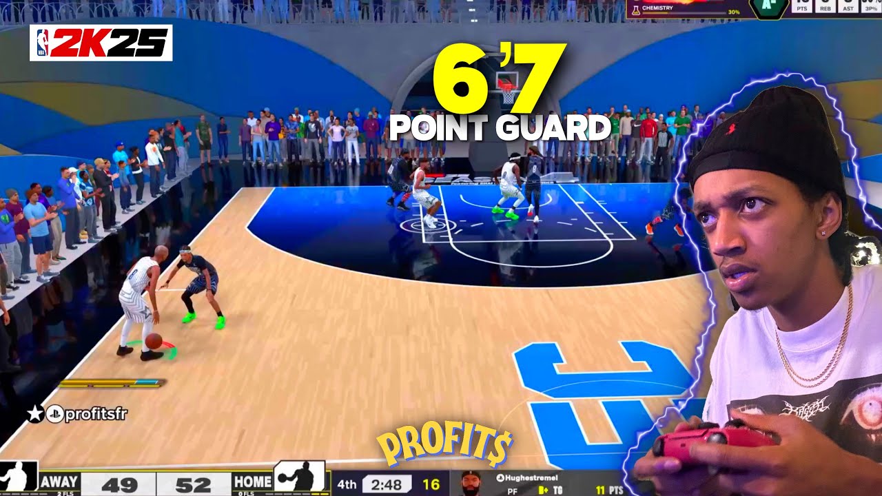 TALL GUARDS ARE BACK! FIRST GAME With My *NEW* 6'7 POINT GUARD in ...