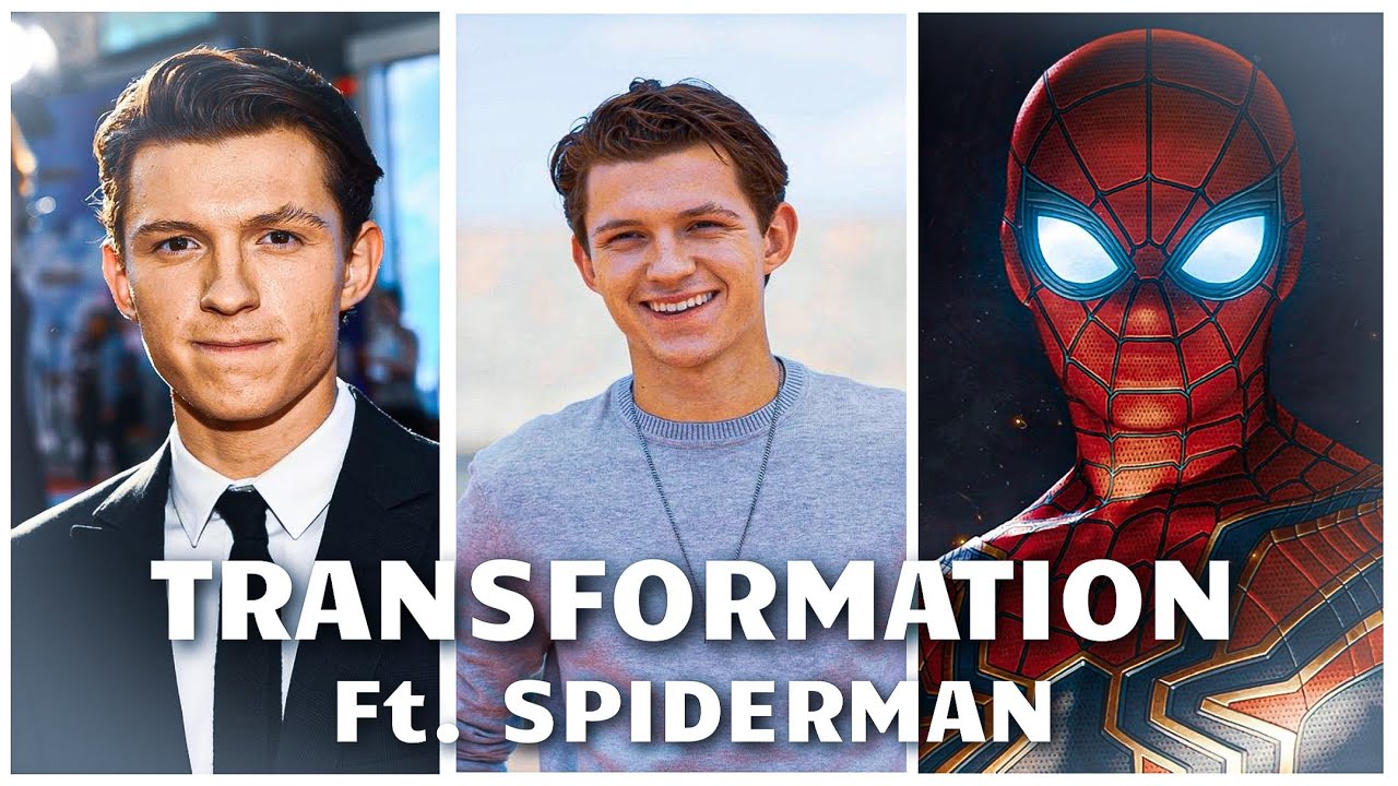 Spider-man transformation Peter Parker to Spiderman #passori #spiderman ...