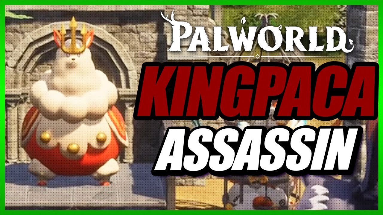 Palworld Lets Play Kingpaca Assassin | Palworld lets play part 8 - YouTube
