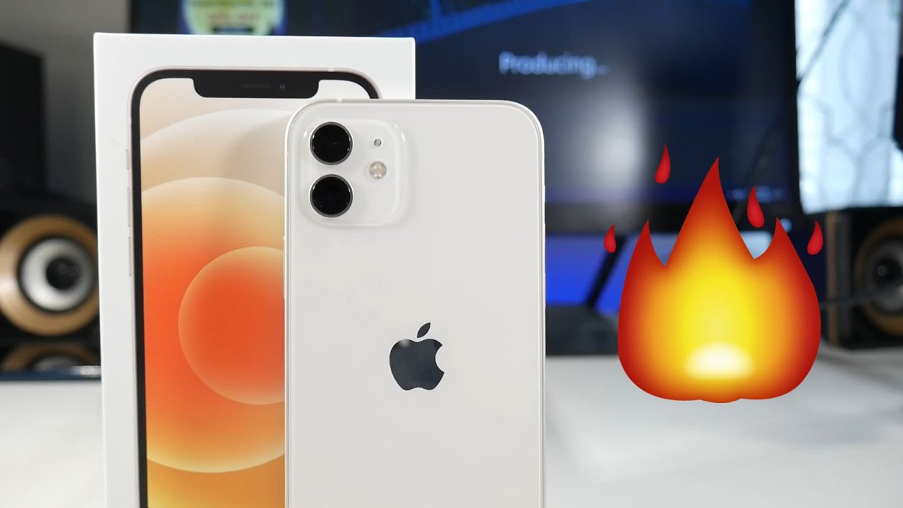 IPhone 12 Unboxing! (Gaming, Cameras & Specs) (White Color) - YouTube