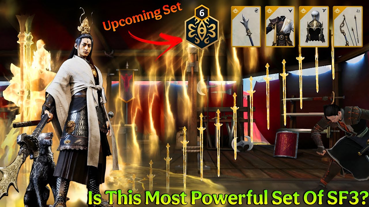 Erlang Shen Set = Overpowered!?🫣 Shadow Fight 3 New Set Lv.6 Showcase🔥🤯 ...