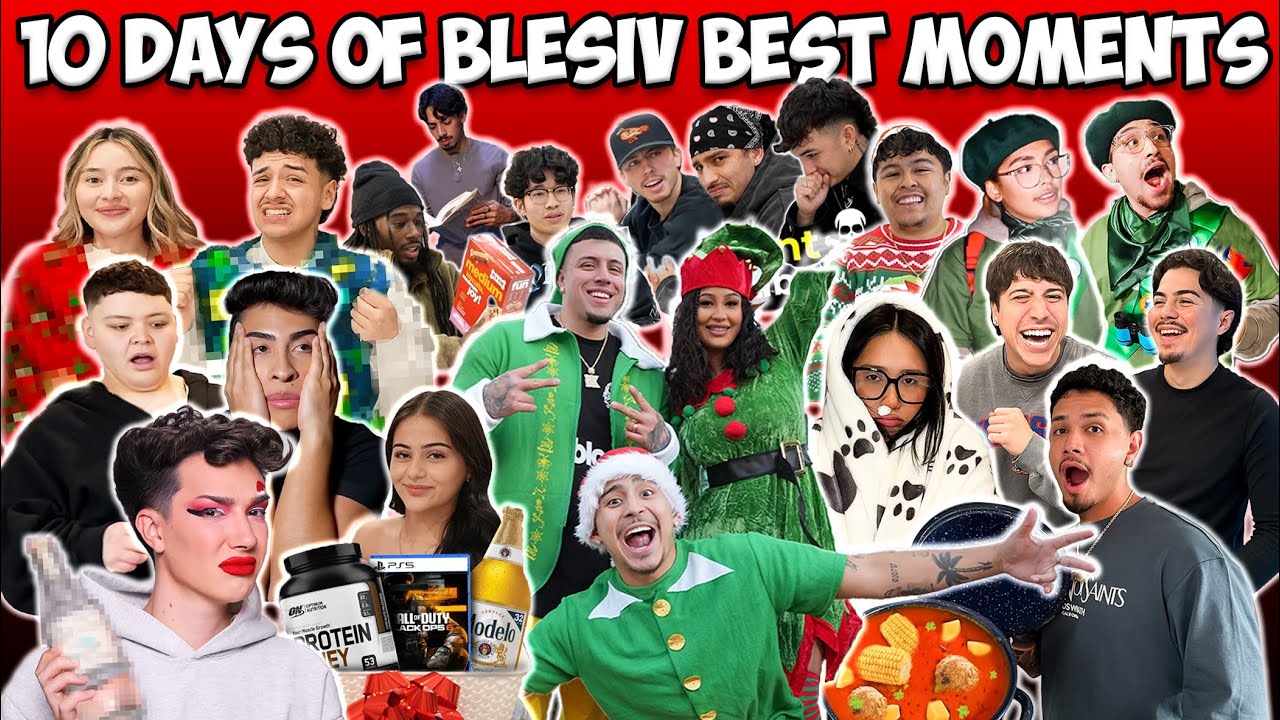 10 DAYS OF BLESIV BEST MOMENTS *1 HOUR OF STRAIGHT CHAOS* - YouTube