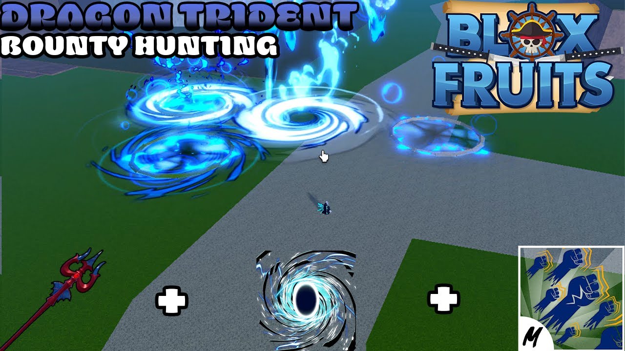 Bounty hunting with Dragon Trident is FREE BOUNTY [Blox Fruit] - YouTube
