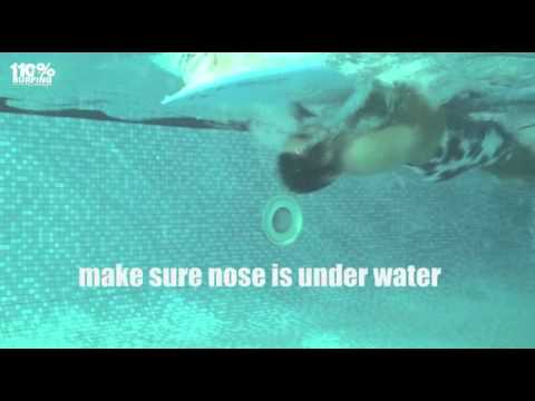 Eskimo Roll or Turtle Roll - Rolling Your Surfboard to Get Under Waves ...