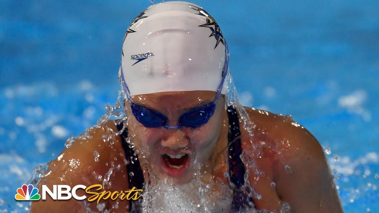 13 year old Kayla Han's INCREDIBLE comeback win at US Swimming Trials ...