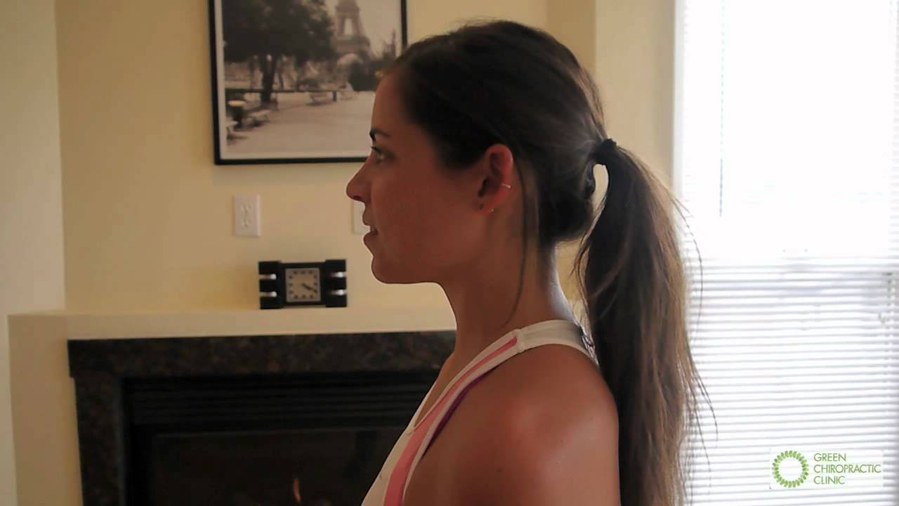 How to Stretch front of neck - YouTube