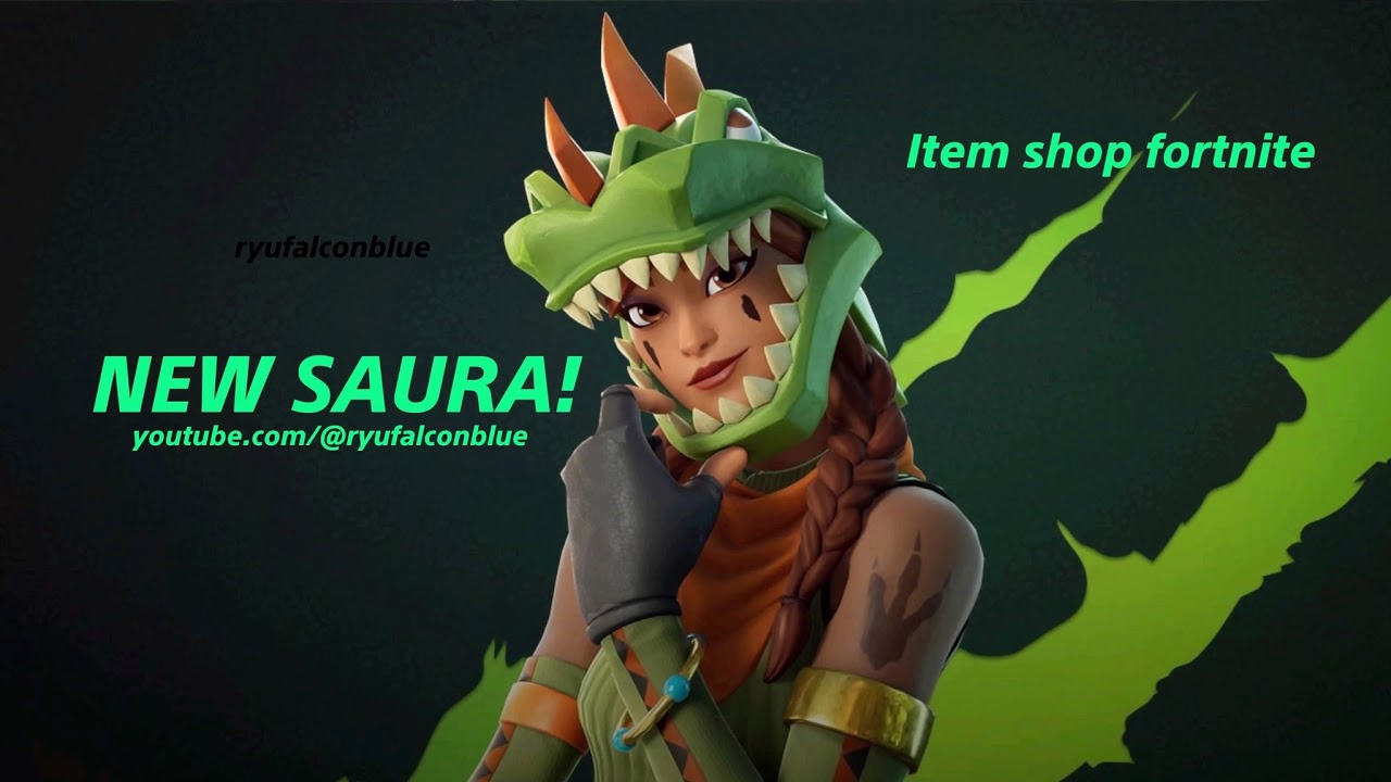 ️ NEW SAURA AND BRITE HUNTER! - Item shop fortnite | ryufalconblue ...