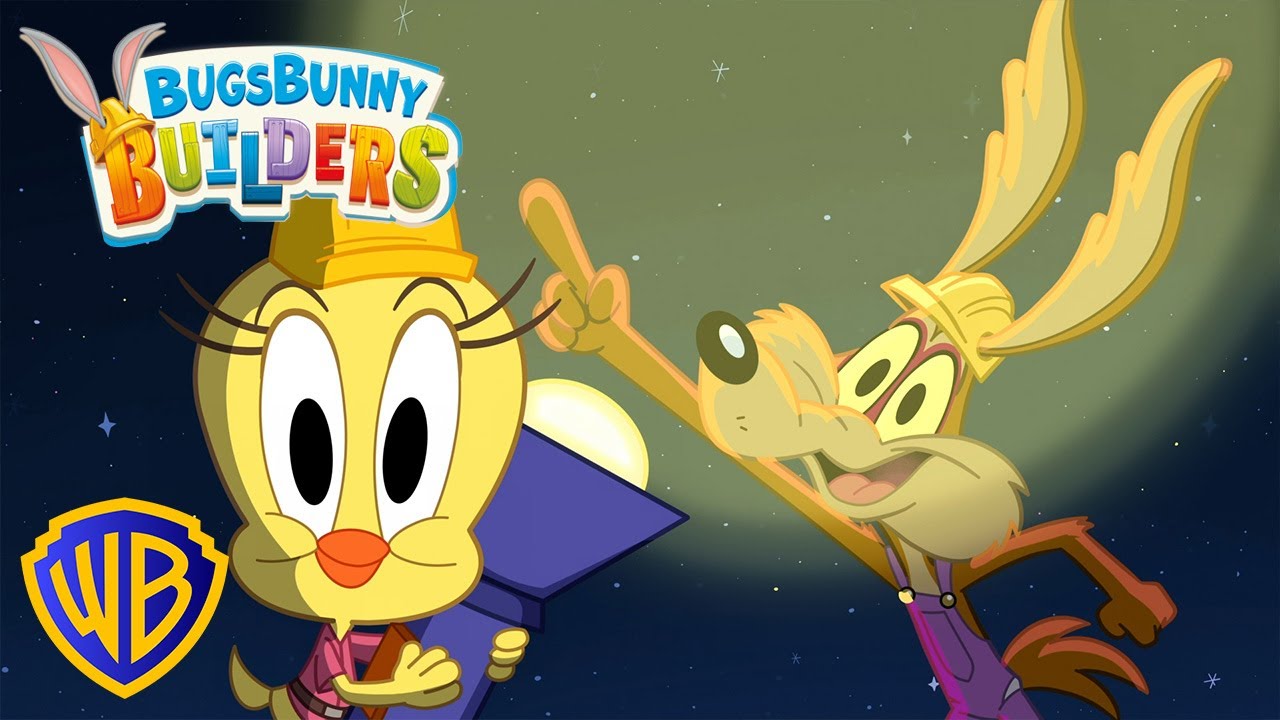 Bugs Bunny Builders | Tweety Overcomes His Fear of the Dark! 🐥🌙 ...