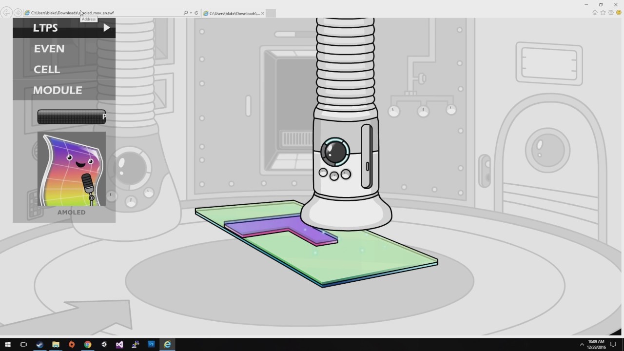 Samsung AMOLED Production Process - YouTube