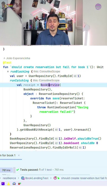 We MUST ROLLBACK if SAGA FAILS! 5/6 #jesprotech #saga #projectarrow #kotlin #code - YouTube