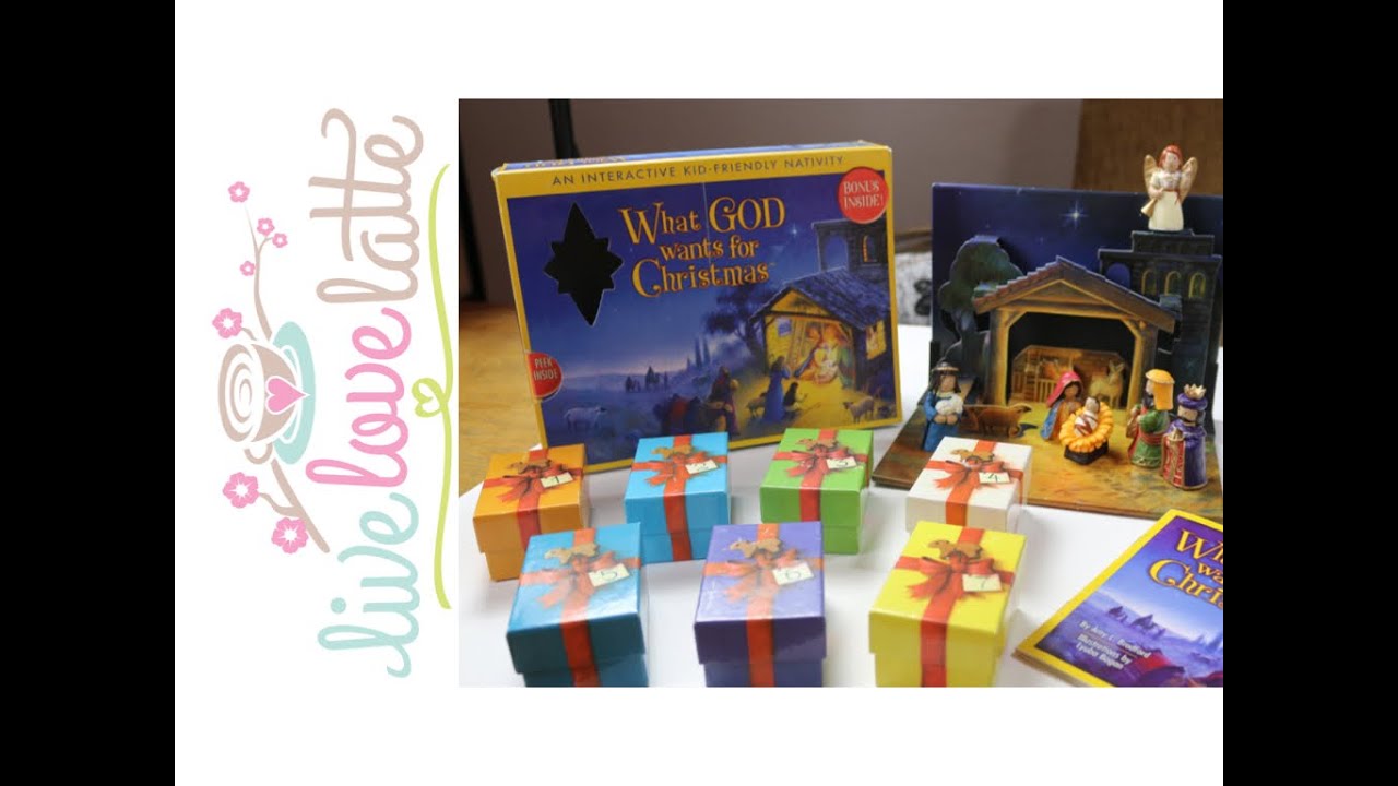 What God Wants for Christmas (a kid-friendly interactive nativity set ...