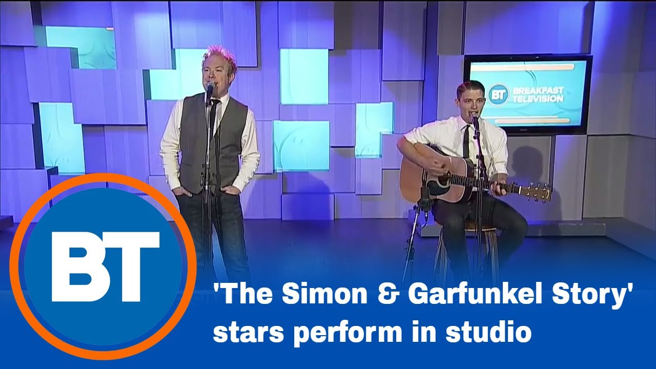 'The Simon & Garfunkel Story' stars perform in studio! - YouTube