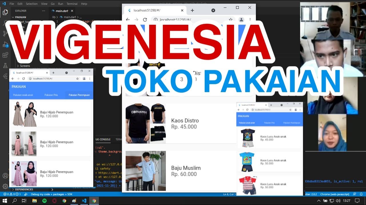 VIGENESIA TOKO PAKAIAN - YouTube