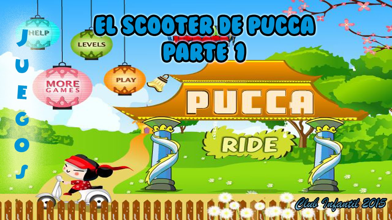 7 Juego El Scooter de Pucca ♥ ᴴᴰ ♥ - YouTube