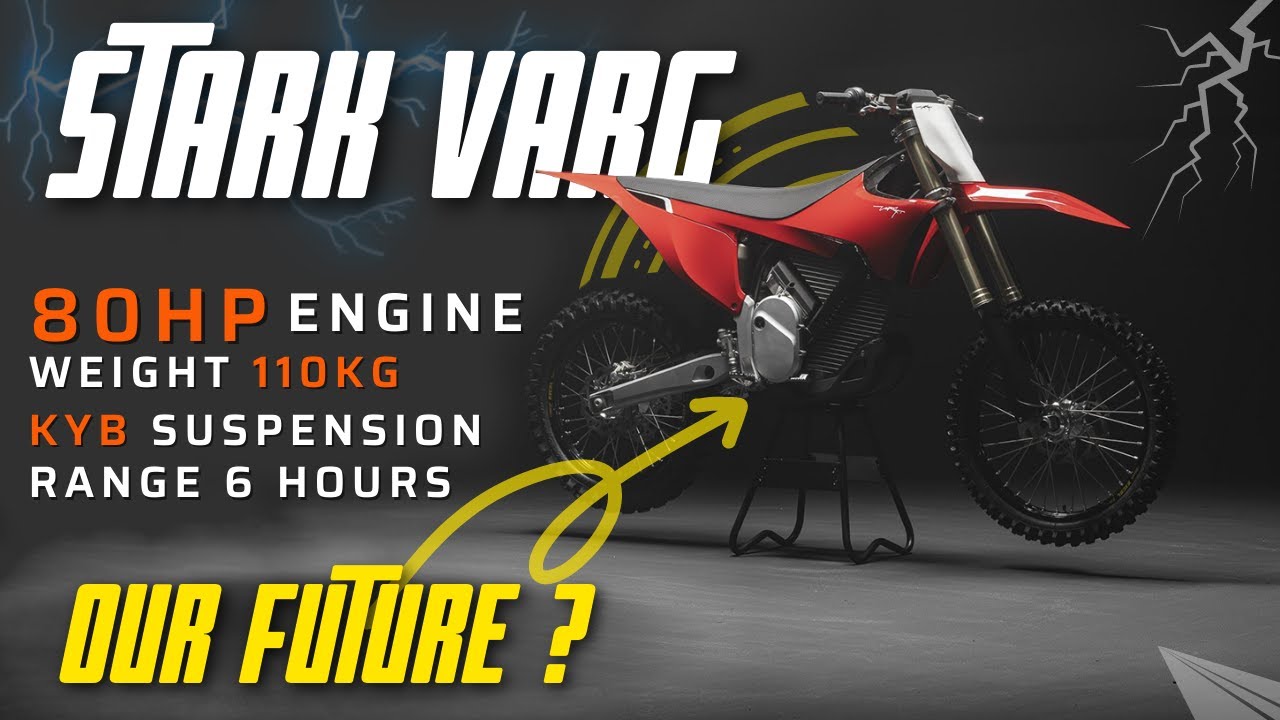 World’s Fastest 80HP Motocross Bike is Now Electric - STARK VARG - YouTube