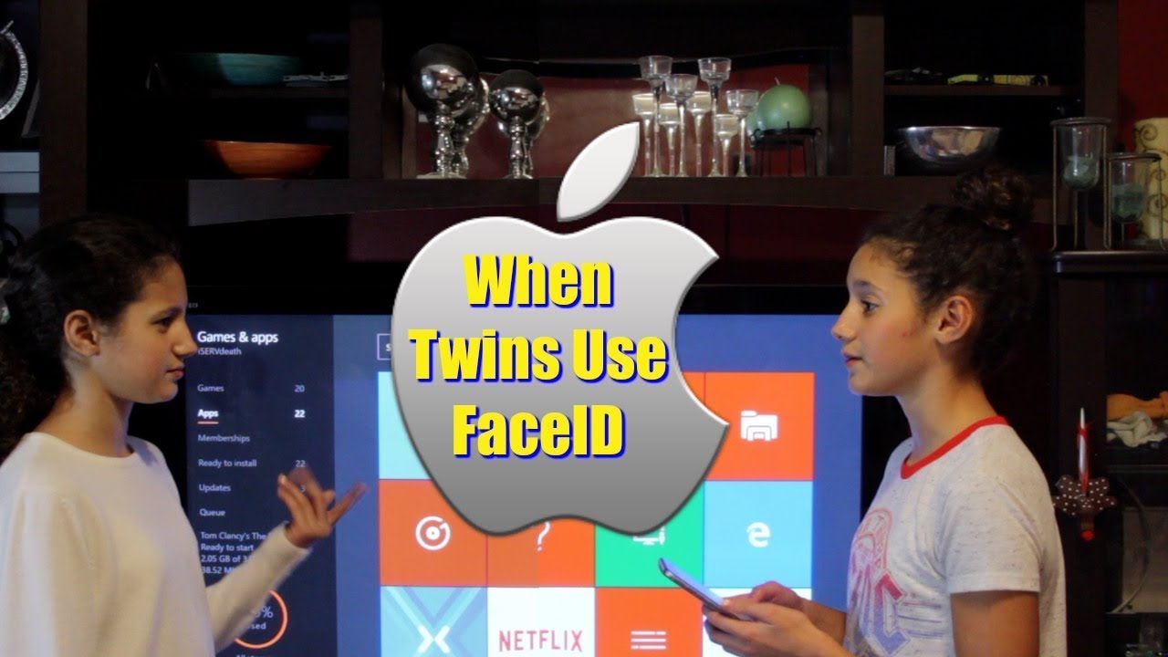 iPhone X: FaceID Hack By Twins - YouTube