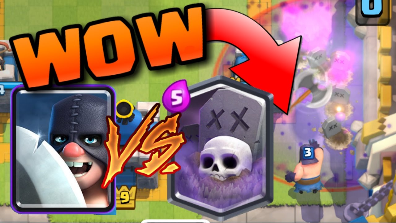 EXECUTIONER VS GRAVEYARD YOU WONT BELIEVE WHAT HAPPENED CLASH ROYALE ...