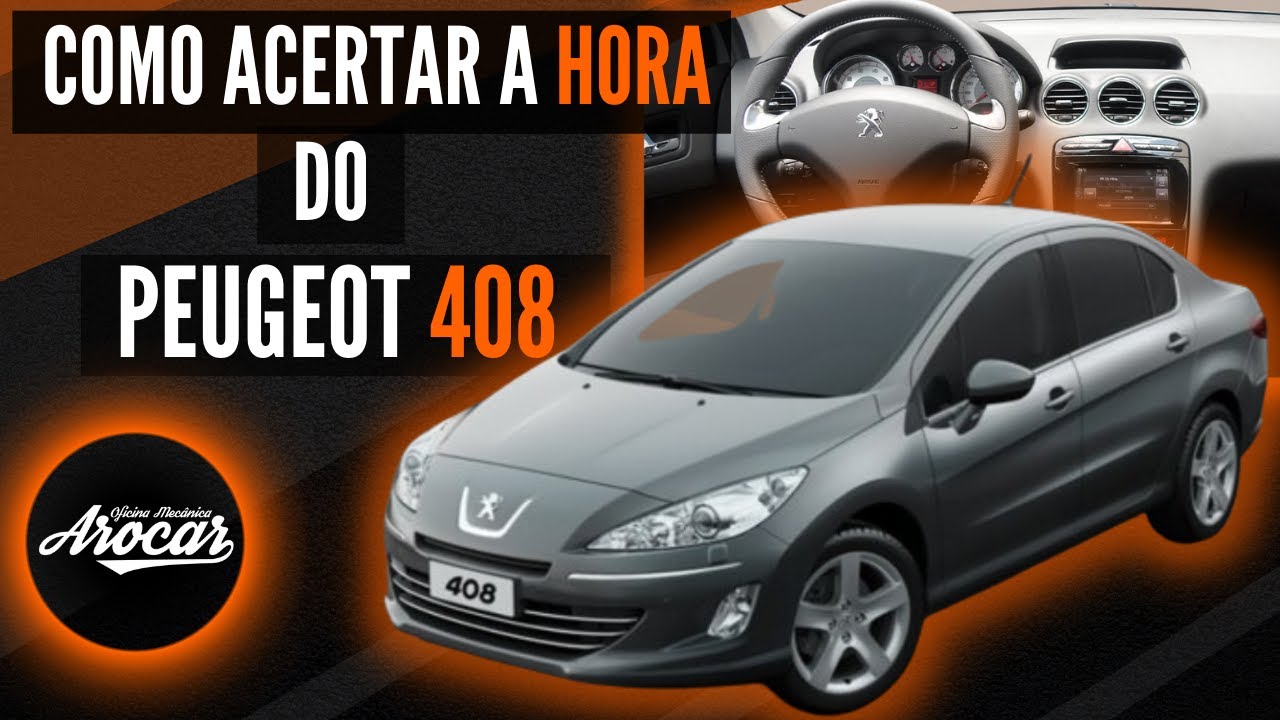 Como Acertar a Hora do Peugeot 408 - Oficina Mecânica Arocar - YouTube