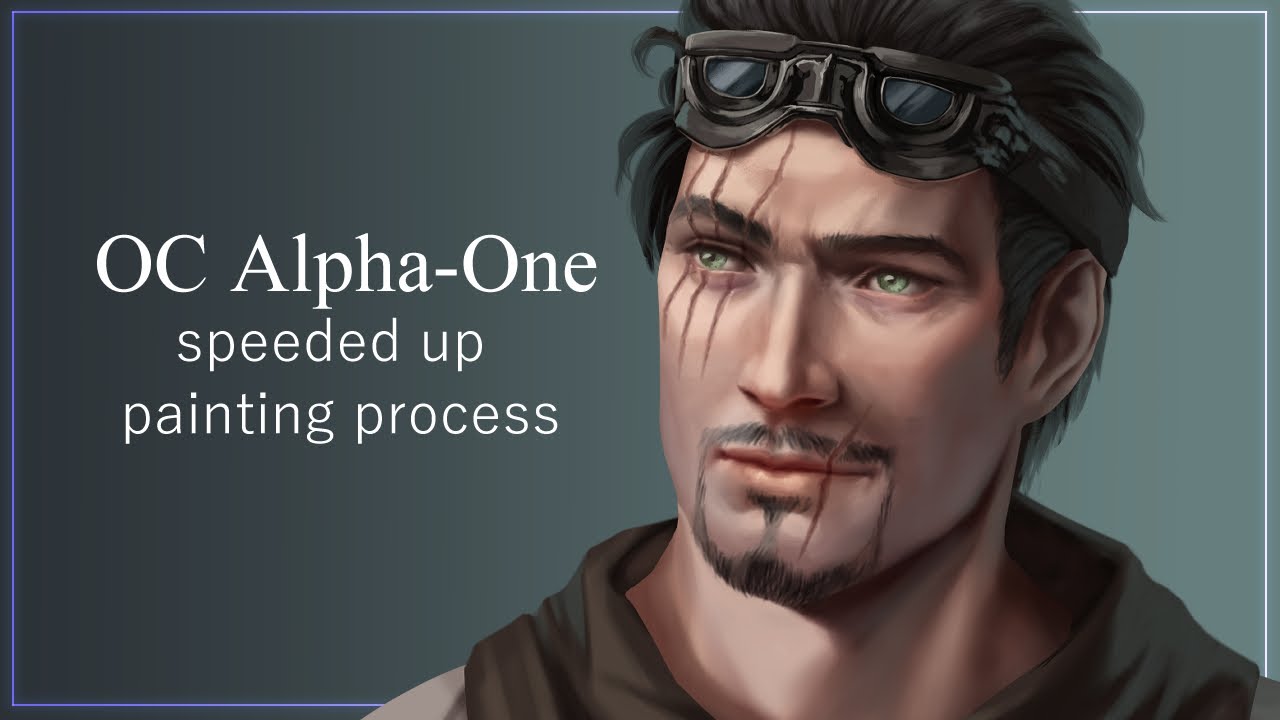 OC Alpha One by Veelpo, commission (real time 6h) - YouTube