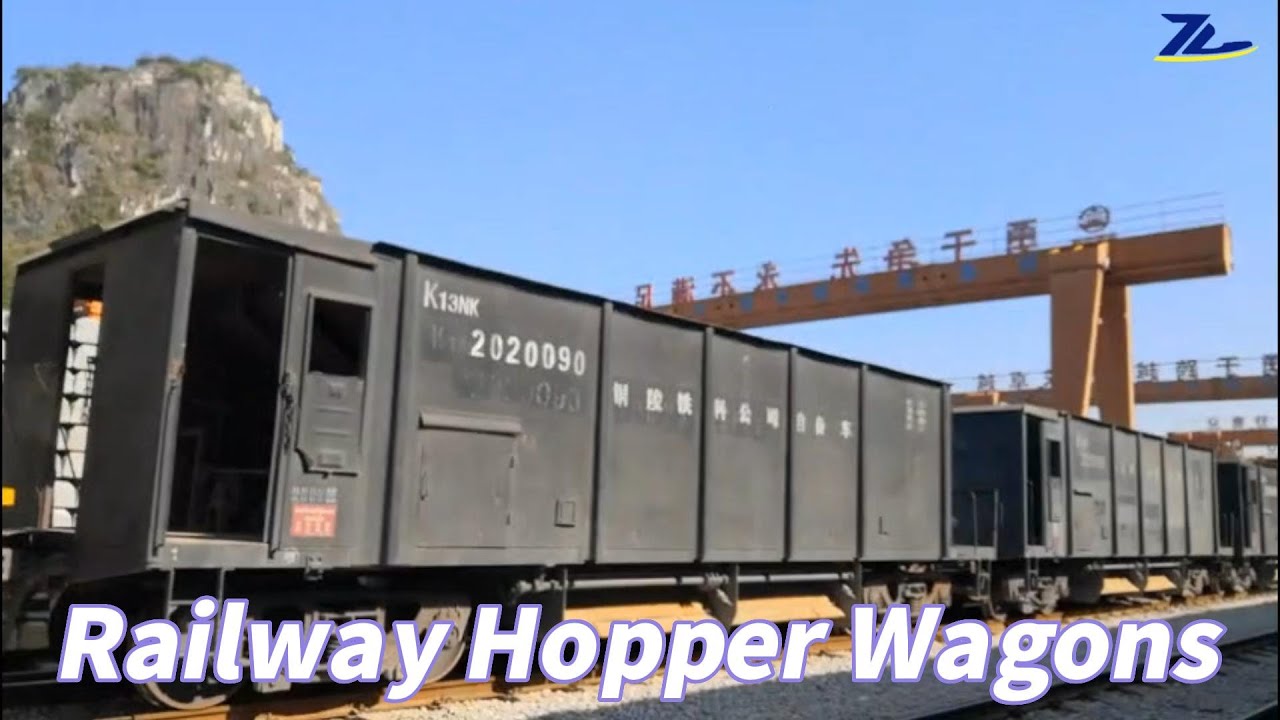 Mine Cargo 120 Km/h Railway Hopper Wagons 60T Load With Covered Roof ...