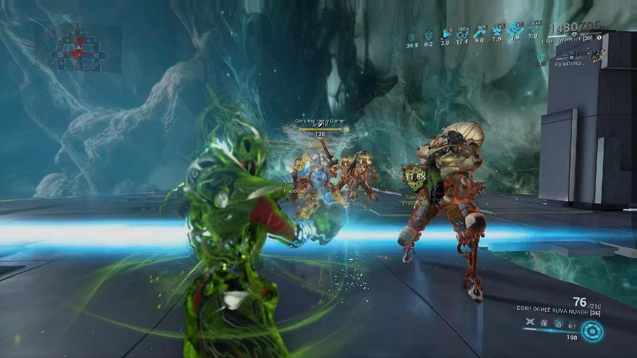 Warframe: Boltor Prime Incarnon Harrow - YouTube