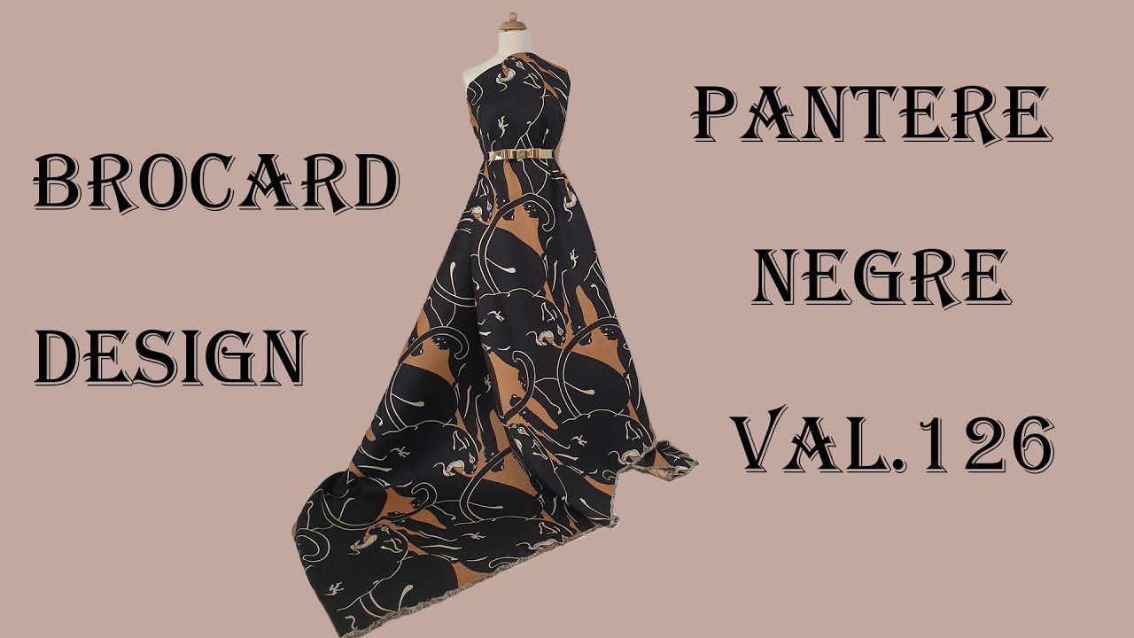 Brocard design pantere negre VAL. 126 - YouTube