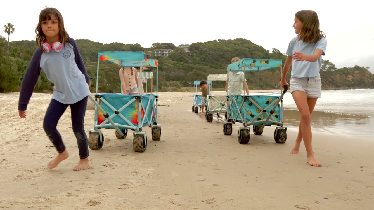 Introducing the new Vuly Beach Rover Wagons! - YouTube