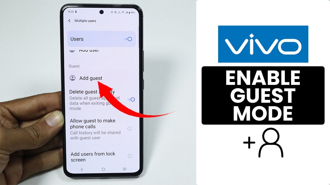 How to Set Guest Mode on Any Vivo Phone - Use Guest Mode - YouTube