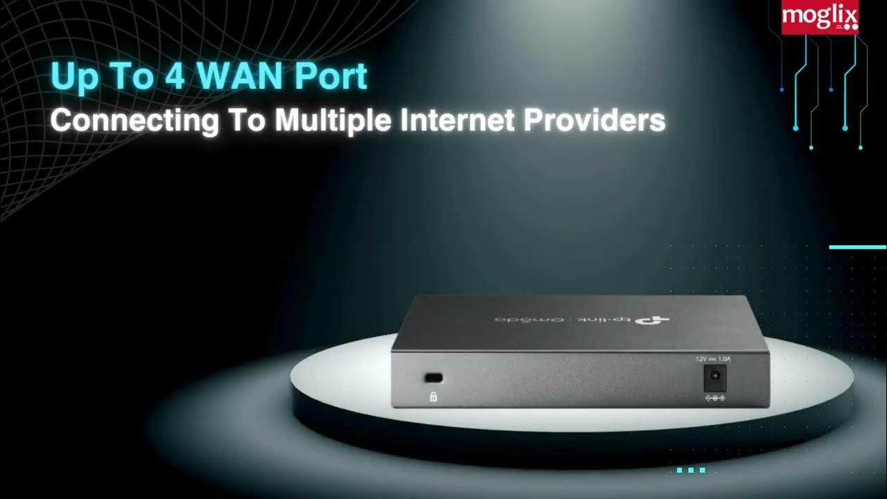 Tp Link Omada Er605 Ultimate Gigabit Vpn Router Overview Youtube