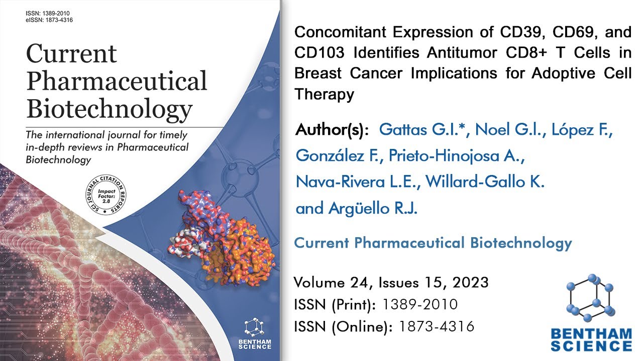Identifying Antitumor CD8+ T Cells in Breast Cancer for Cell Therapy | Bentham Science - YouTube
