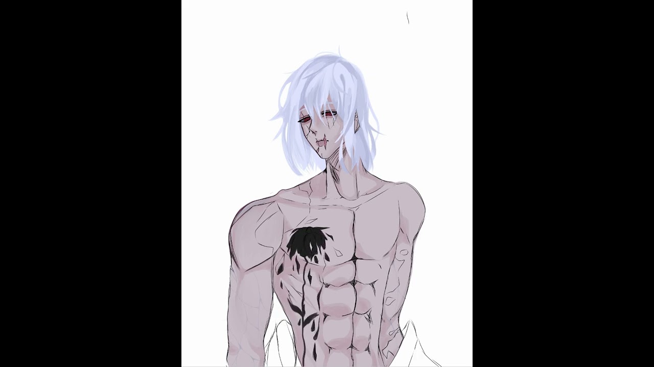 Shigaraki speedpaint ;-; (idk how to draw tattoos 🥲) - YouTube